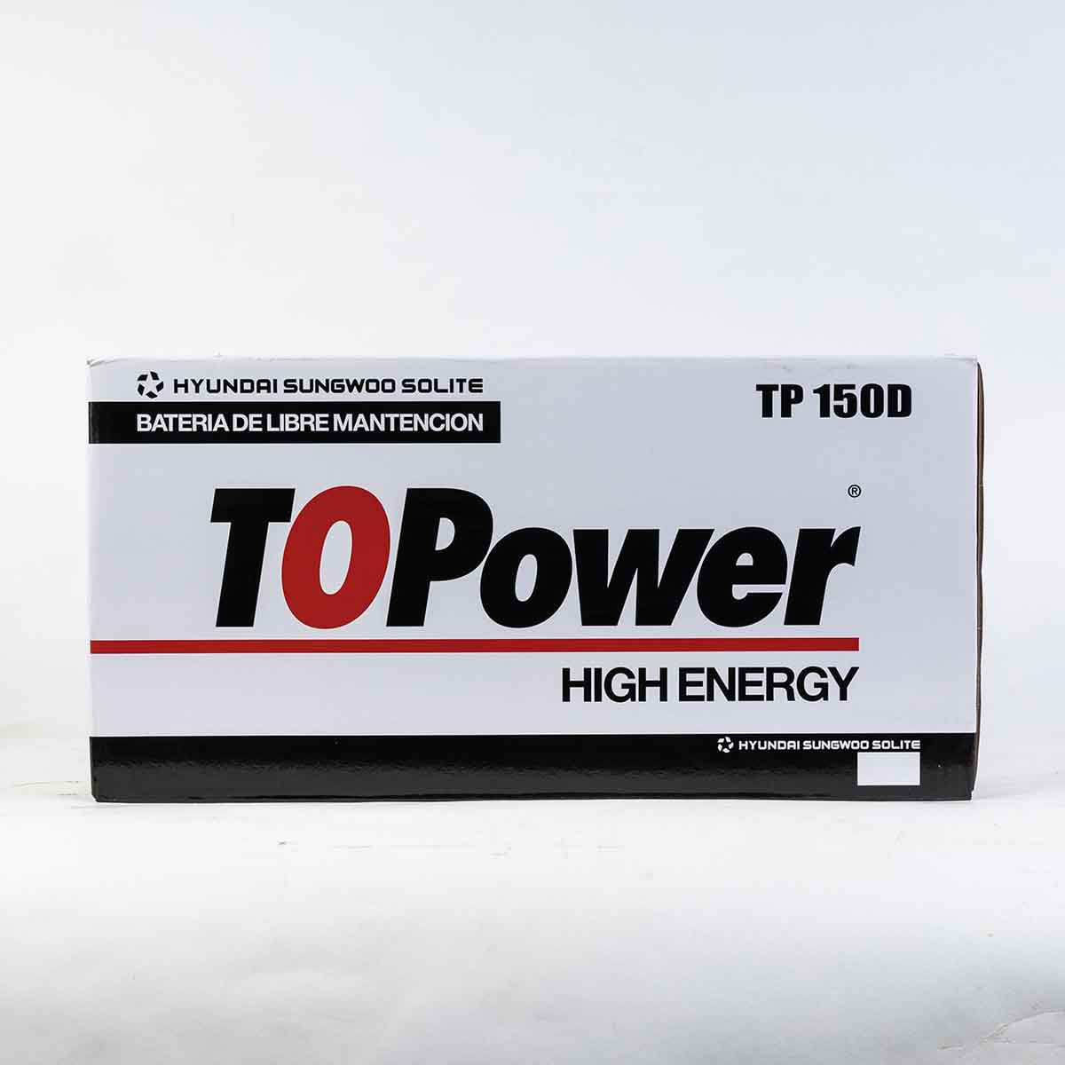 Batería Topower Tp150D 150 Amp / 1000 Cca - Cummins