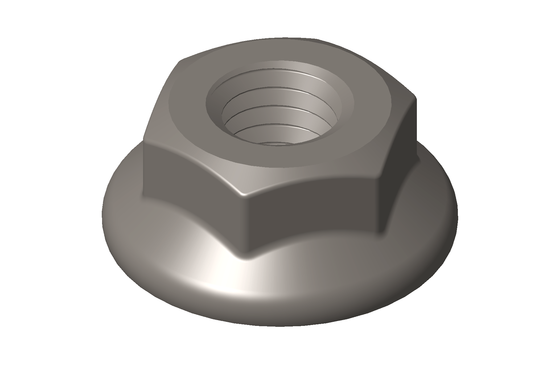 Tuerca Hexagonal con Brida 3171181 - Cummins