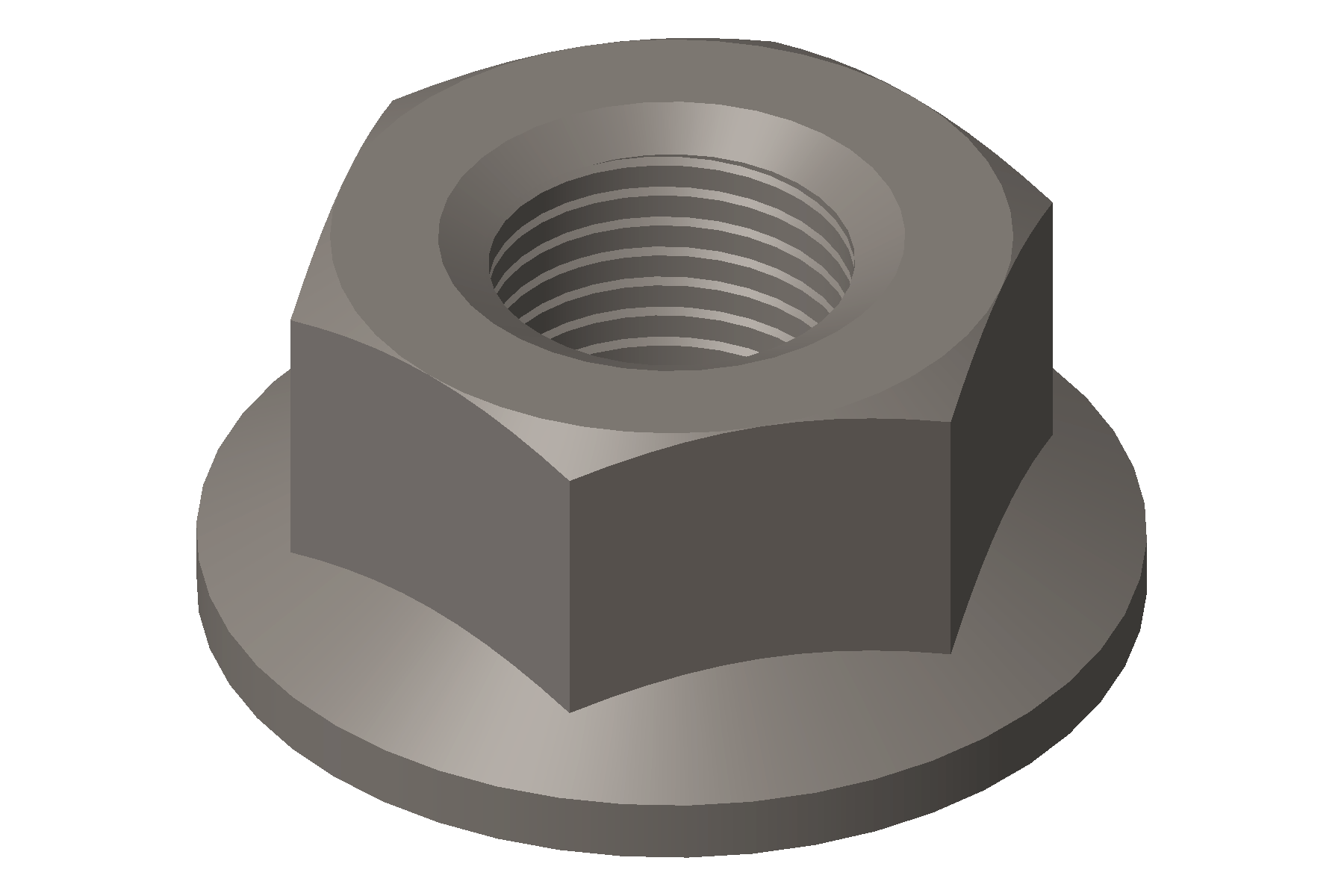 Tuerca Hexagonal con Brida 3900589 - Cummins