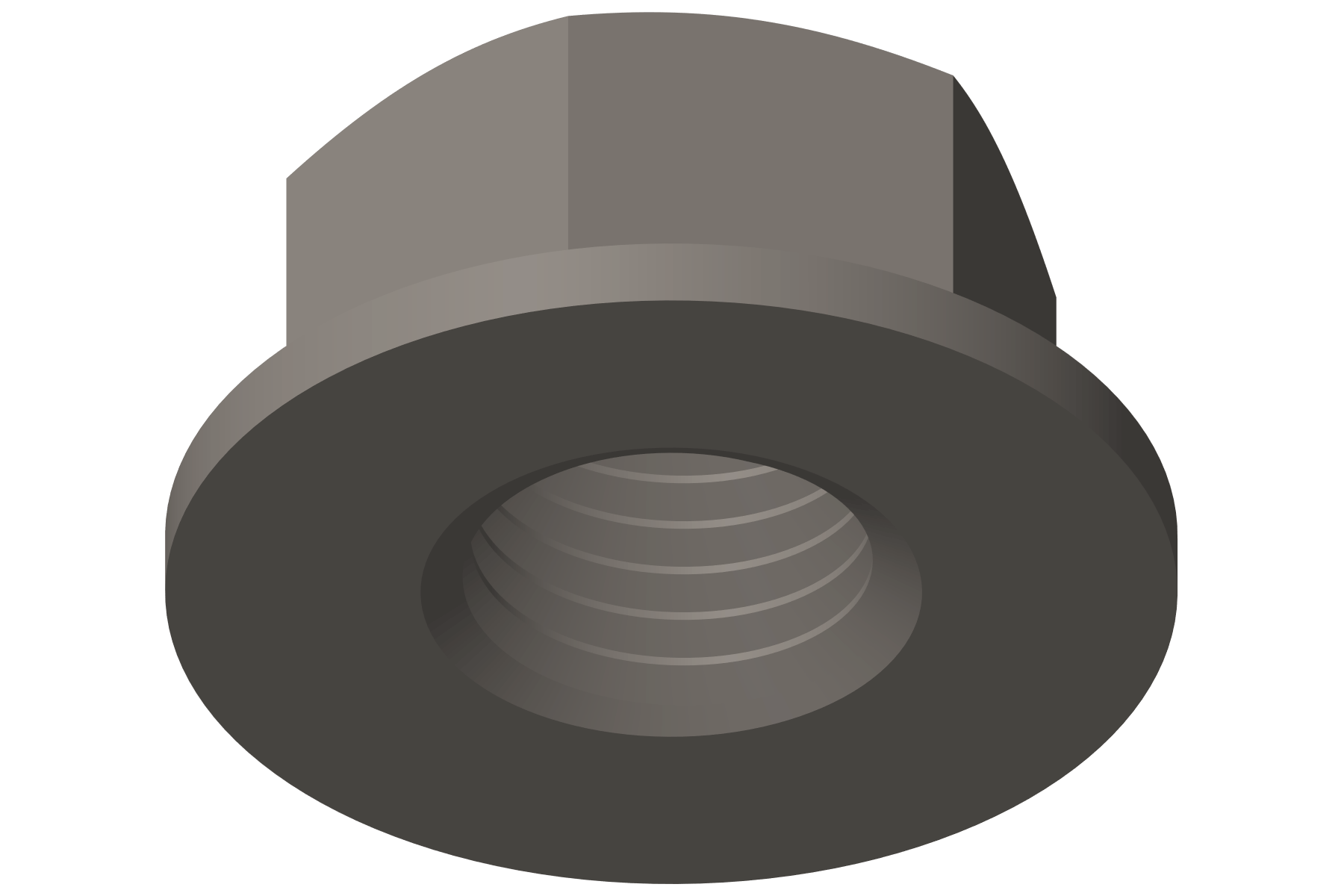 Tuerca Hexagonal con Brida 3902662 - Cummins