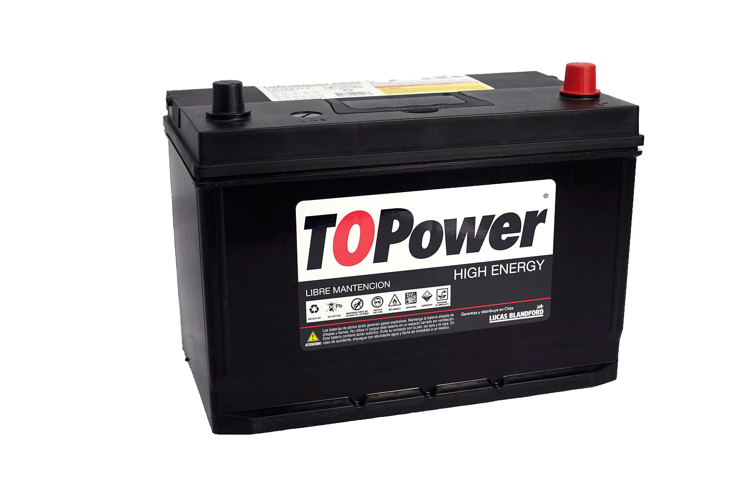 BATERIA TOPOWER 60AMP/450CCA (- +) - Cummins