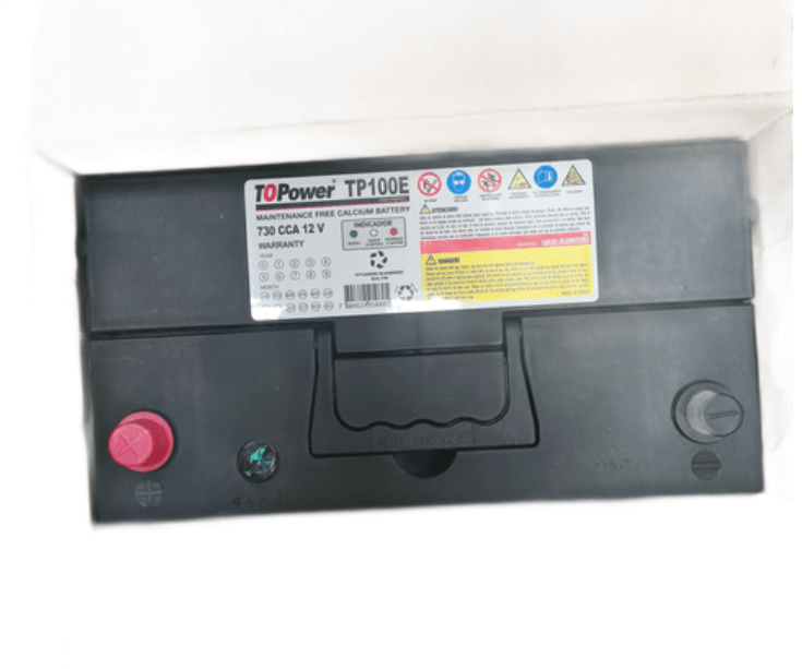 Batería Topower 100 Amp / 730 Cca - Cummins