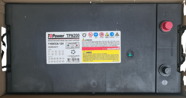 Batería Topower 200 Amp / 1400 Cca - Cummins